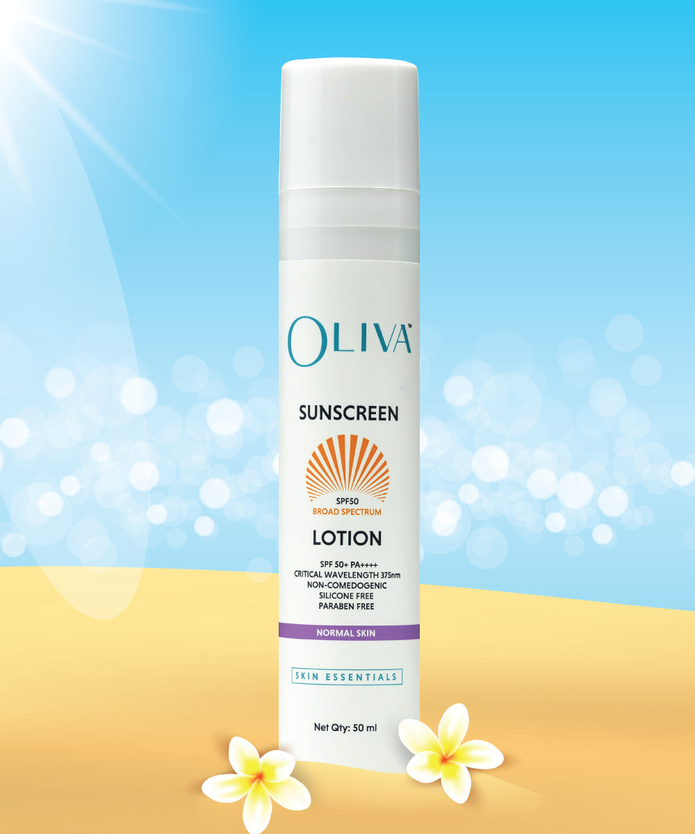 Oliva® Sunscreen Lotion SPF 50+ For Normal Skin